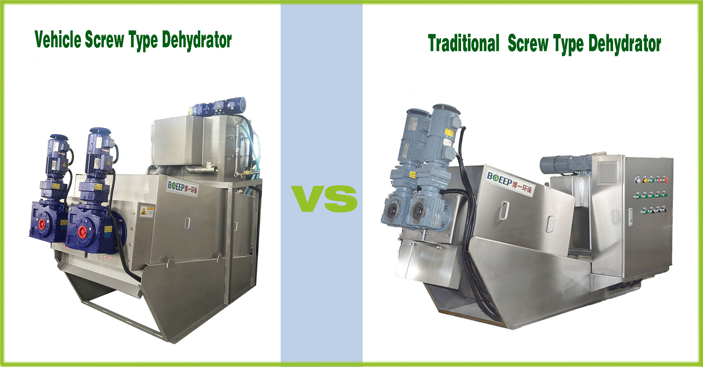 Vehicle Volute Extruder Sludge Dewatering Device for Urban Sewage ...